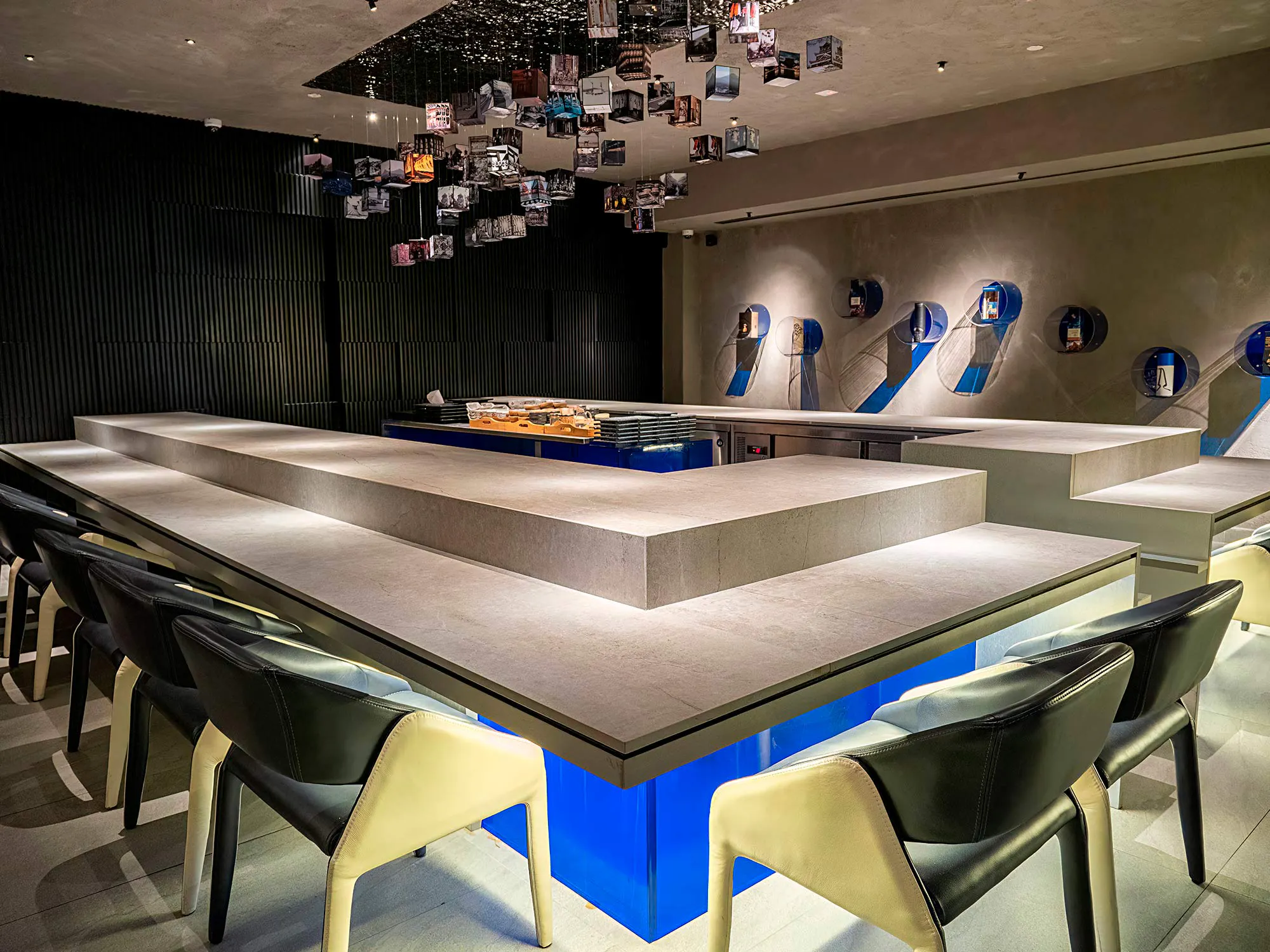 Dekton, the perfect answer for a prestigious restaurant requiring a ...