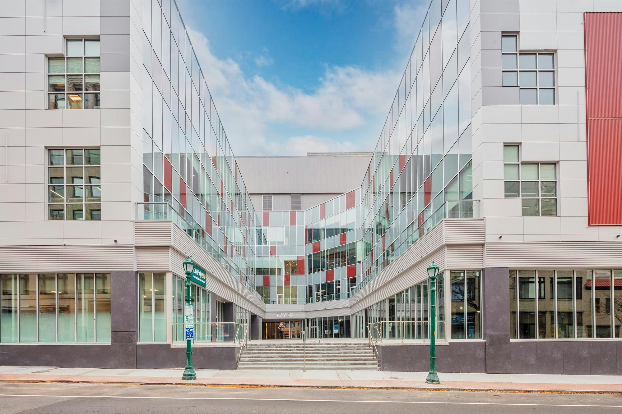 DKTN transforms the facade of the historic Syracuse City Center ...