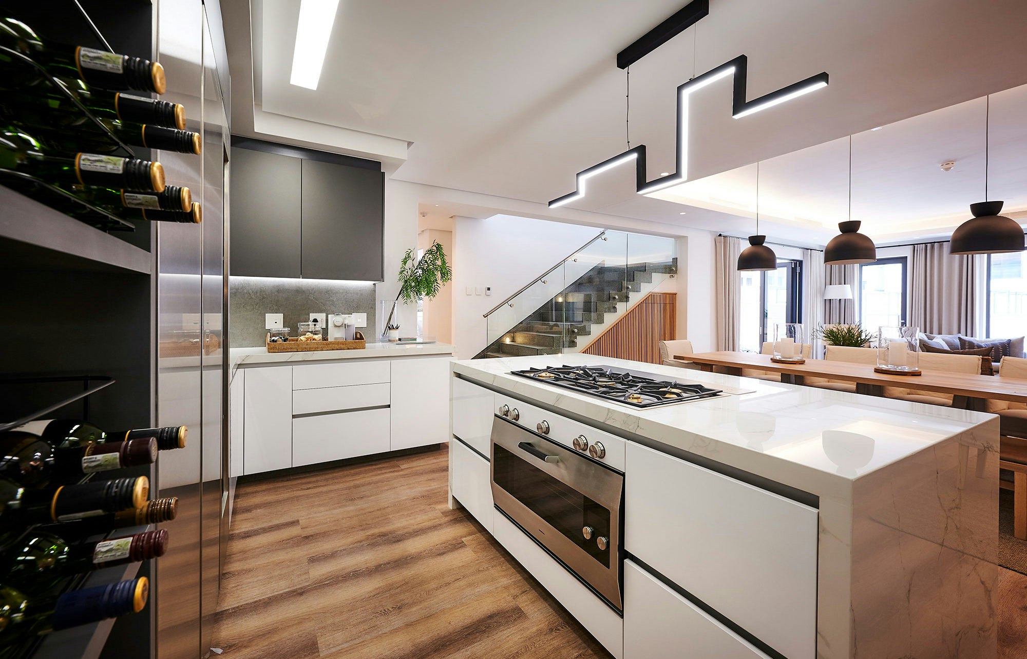 Dekton showcases its versatility in a high-end residential development in South Africa ...