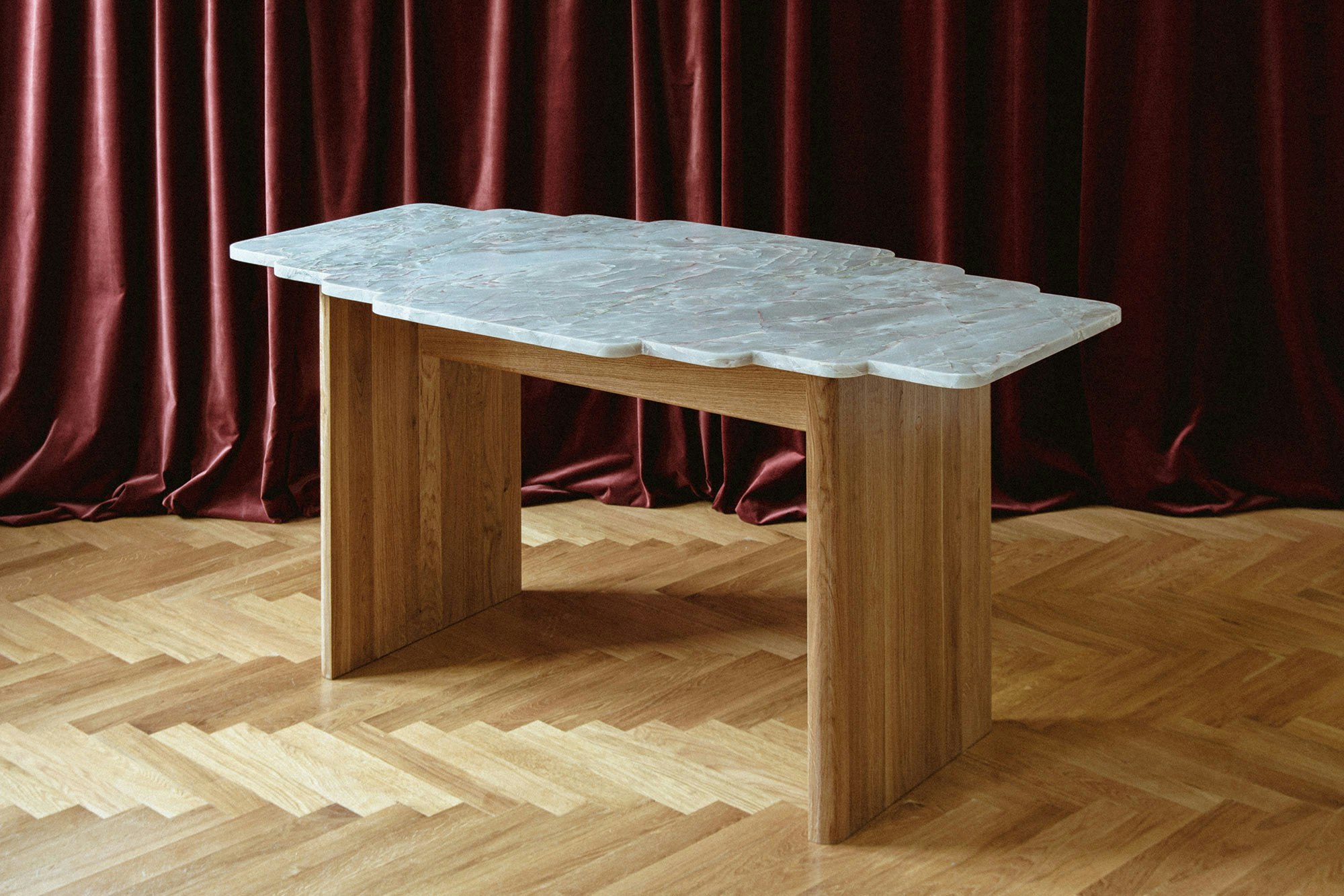 The Muralla Table by Zaczyn Studio - Cosentino EAU