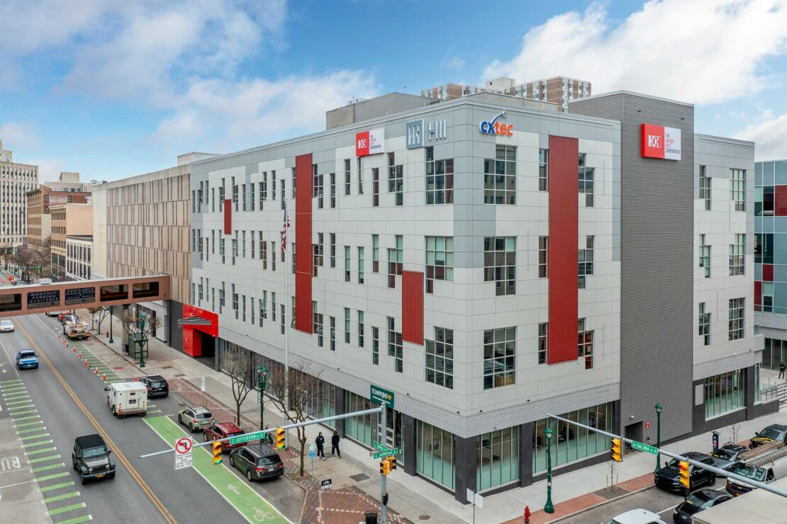 Dekton transforms the facade of the historic Syracuse City Center ...
