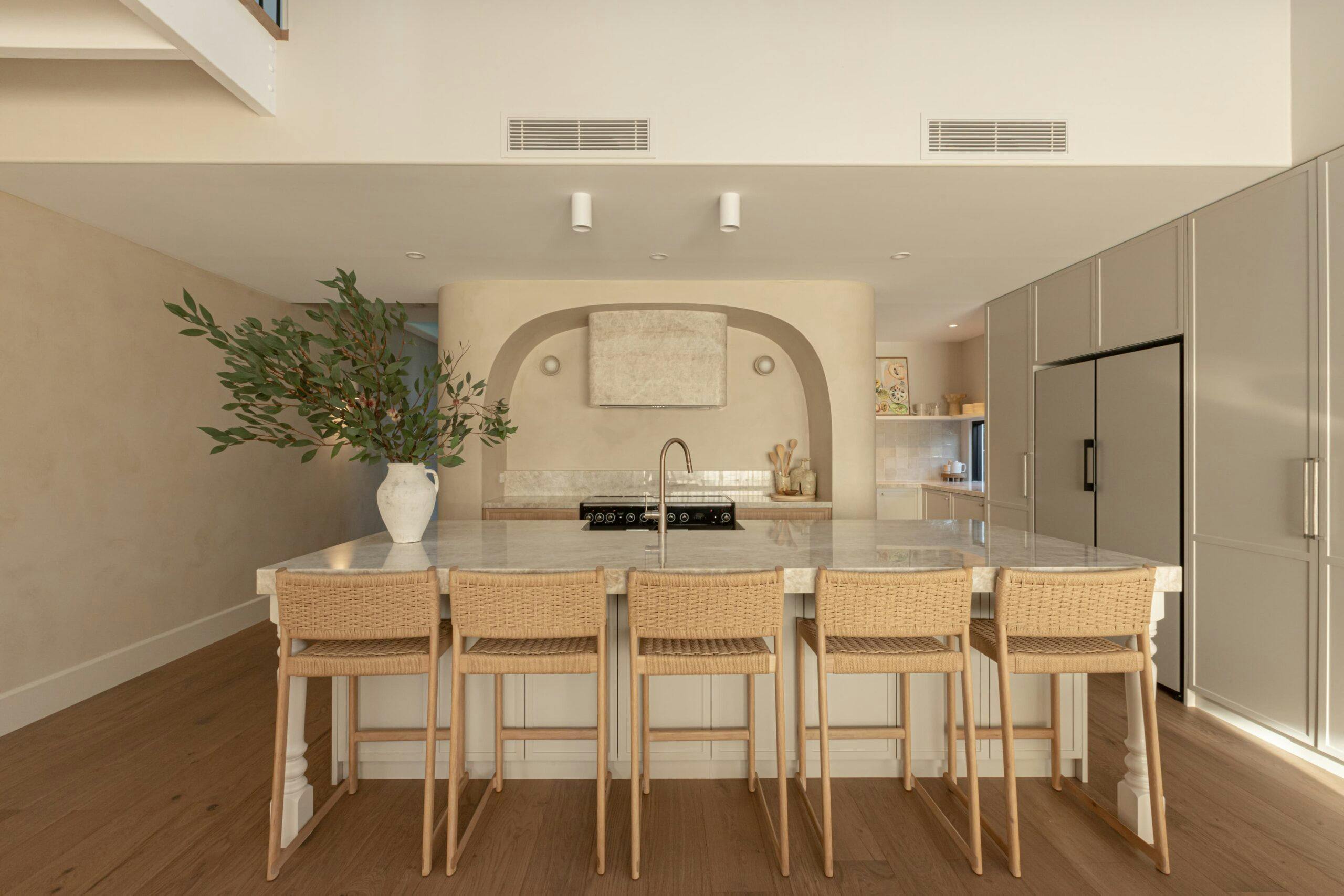 A breathtaking kitchen created with Cosentino’s Sensa® Orinoco, Dekton ...
