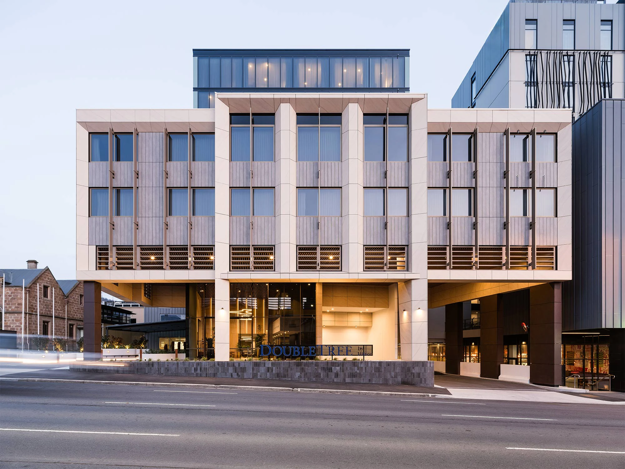 A modern façade in neutral tones to stand the test of time - Cosentino ...