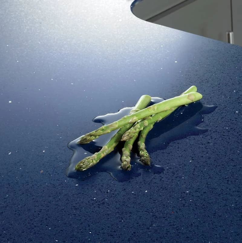 blue-kitchen-worktops - Cosentino UK