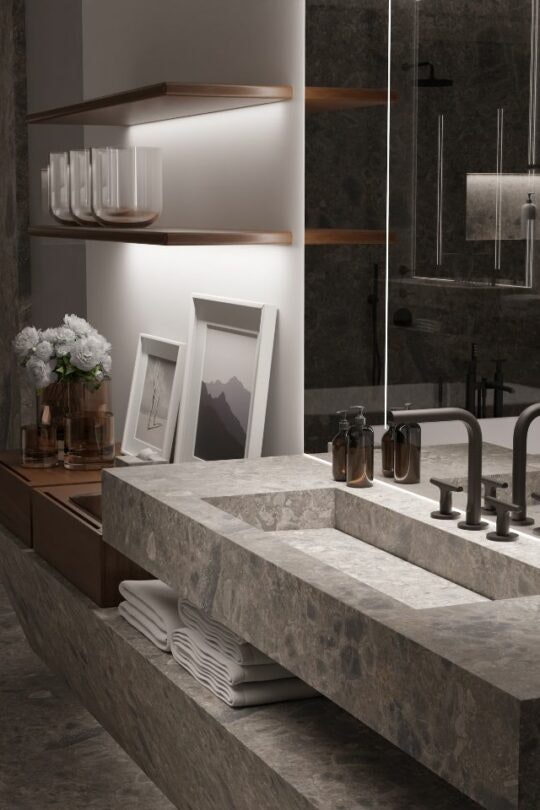 Ceppo: the calm and serene bathroom by Daniel Germani - Cosentino Hong Kong