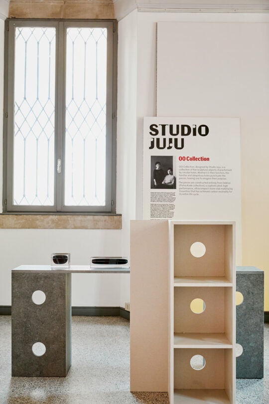 Award-winning Studio Juju presented its new pieces using Cosentino’s ...