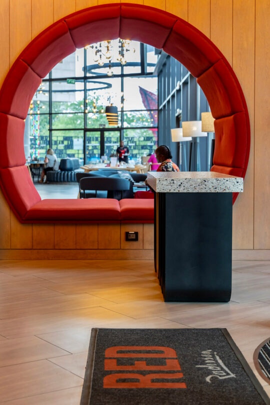 A bold rooftop bar in the heart of Rosebank enhanced by Dekton surfaces ...