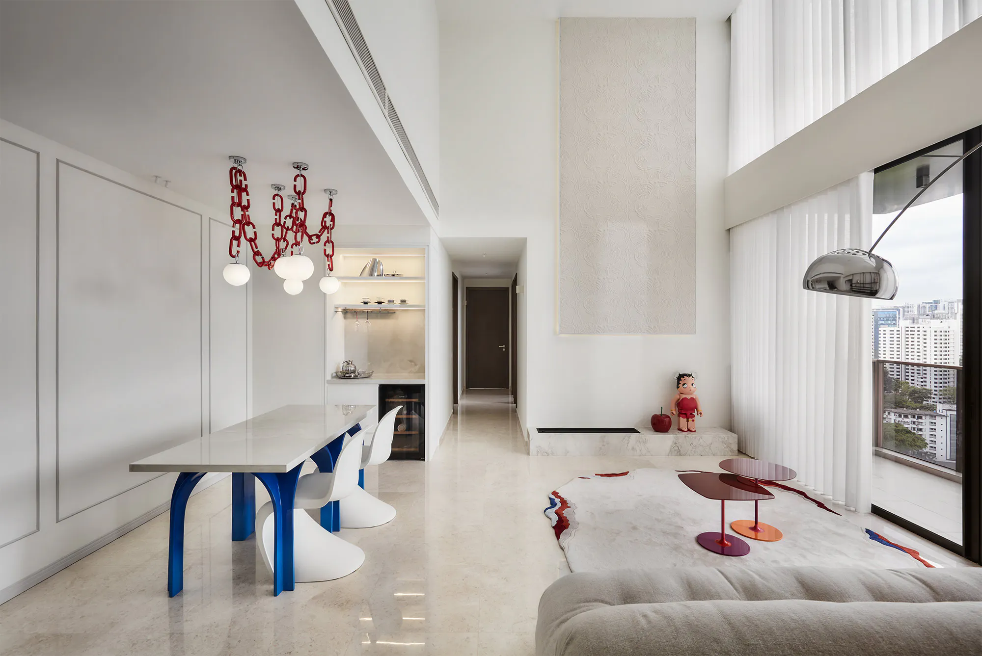 The Art House: art, design and luxury materials in a Singapore flat ...