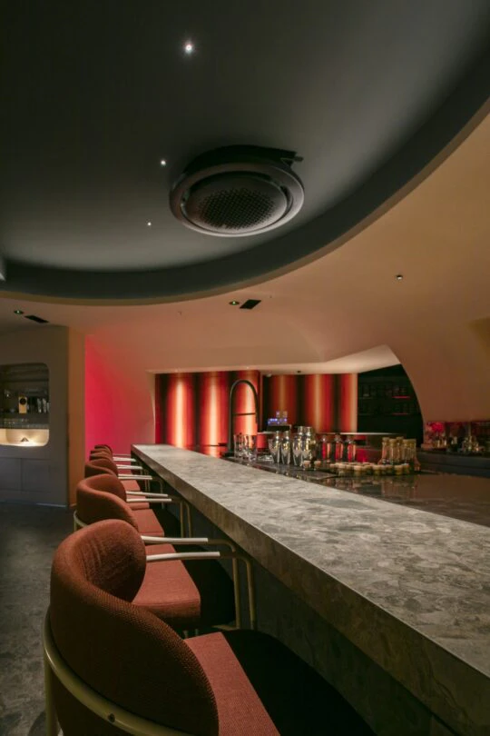 Lady Bee: signature cocktails and contemporary materials in the heart ...