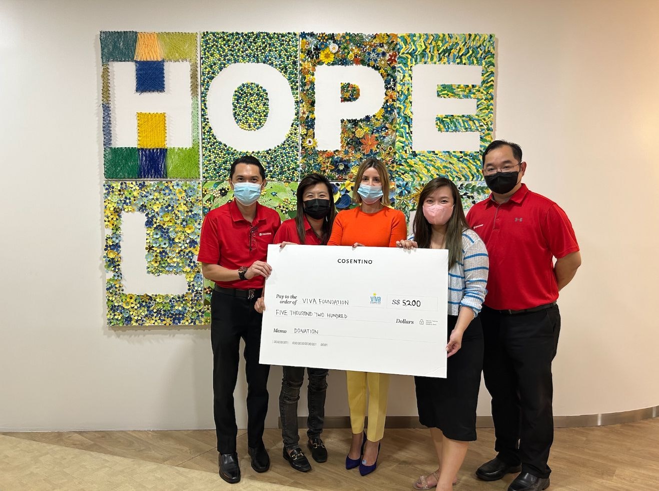 Cosentino Singapore partners with VIVA Foundation for Children with ...