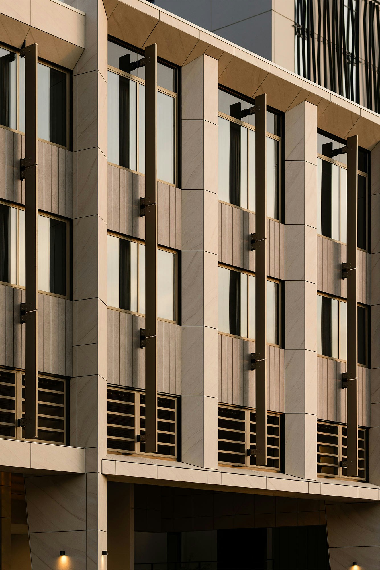 A modern façade in neutral tones to stand the test of time - Cosentino ...