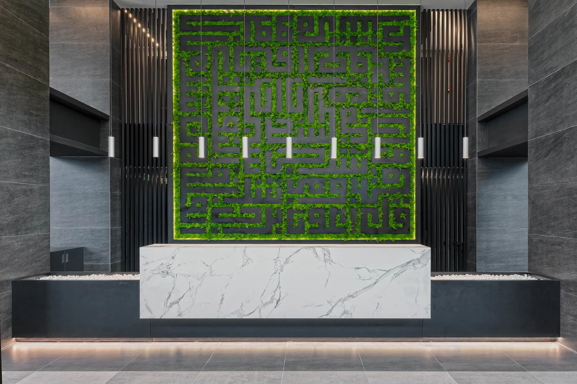 Luxurious spaces and strong aesthetics in a Turkish office building ...