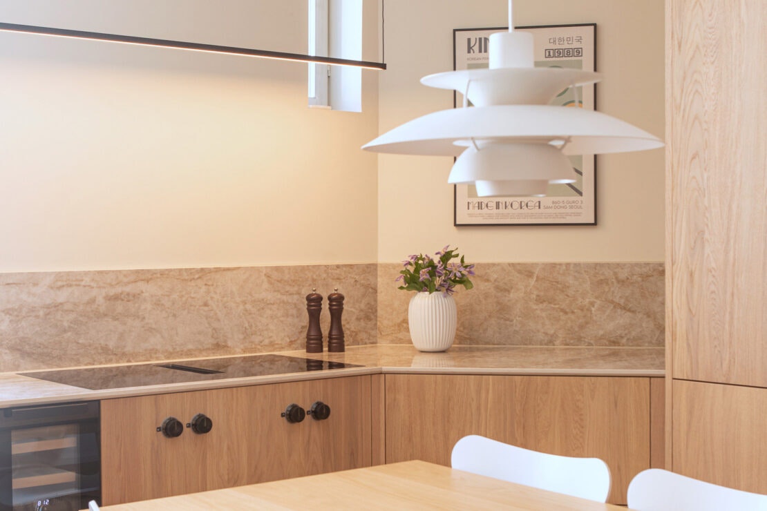 La nueva cocina de ensueño de la artista noruega Marion Ravn ...