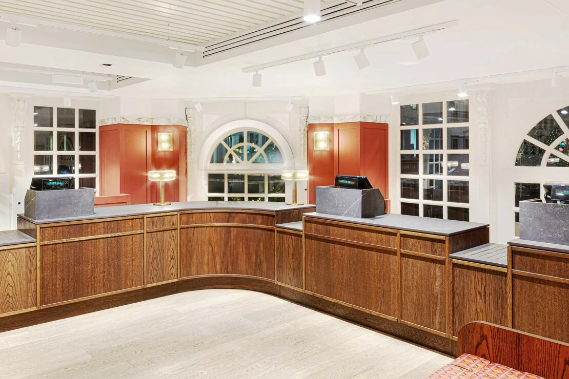Así es el nuevo espacio de Fortnum & Mason con Dekton - Cosentino Mexico
