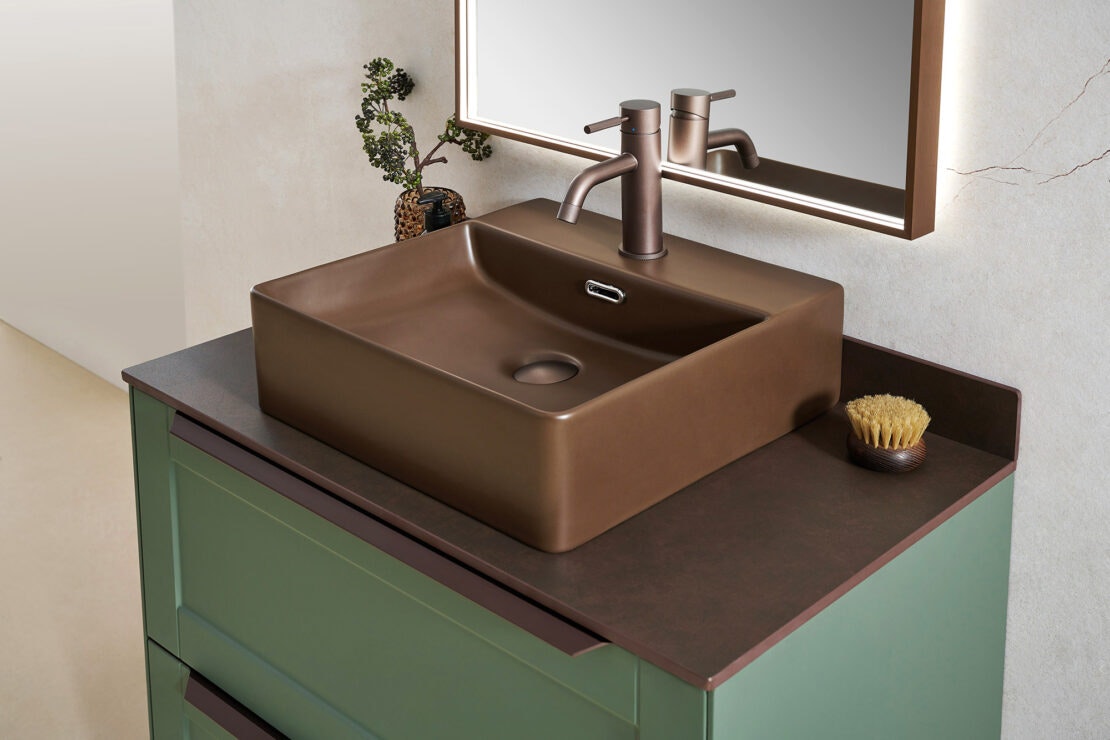 Muebles de baño de diseño con Dekton en Scala Bad - Cosentino España