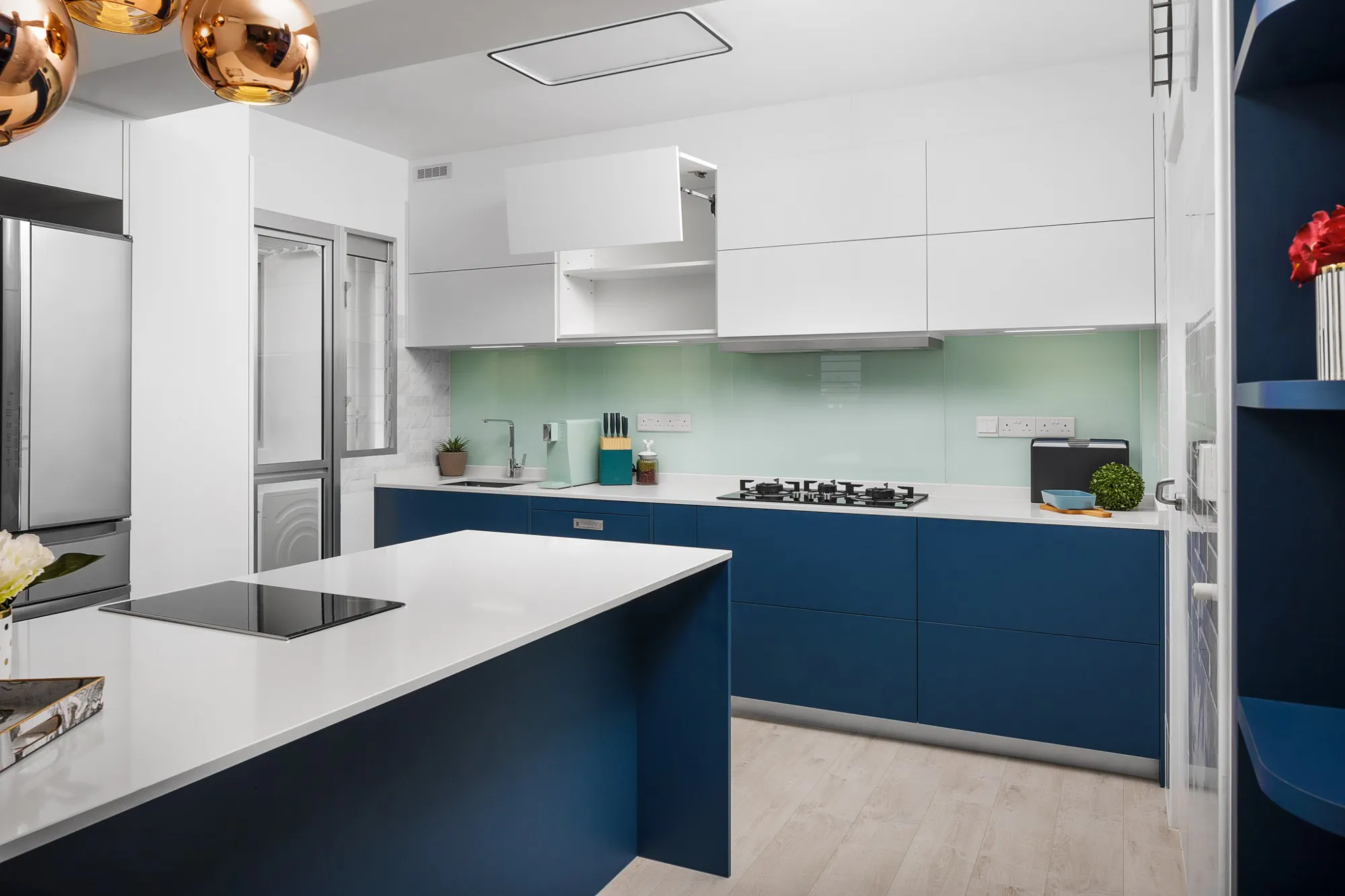 Explore Colour Block Designs for Kitchens & Baths - Cosentino France
