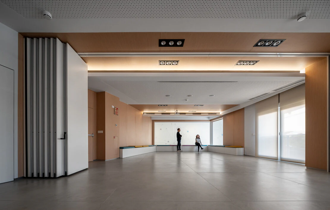 The assembly hall of the Osuna Hospital in Seville opens a new chapter ...