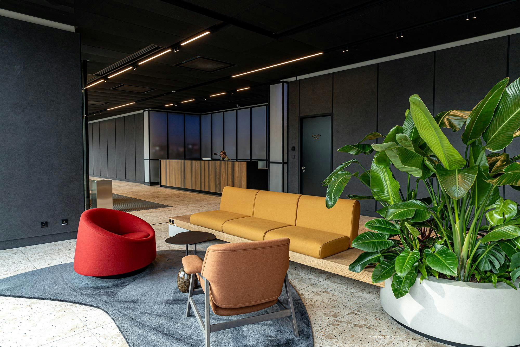 The new, polished image of the New Hanza offices in Riga - Cosentino France