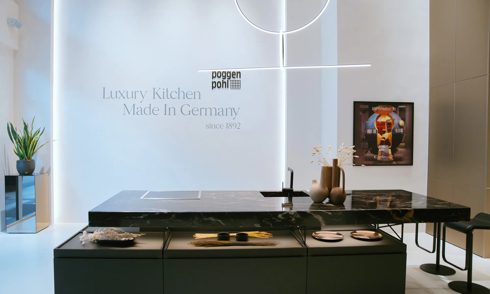 Poggenpohl kitchen brand selects Dekton and Sensa for its showroom ...