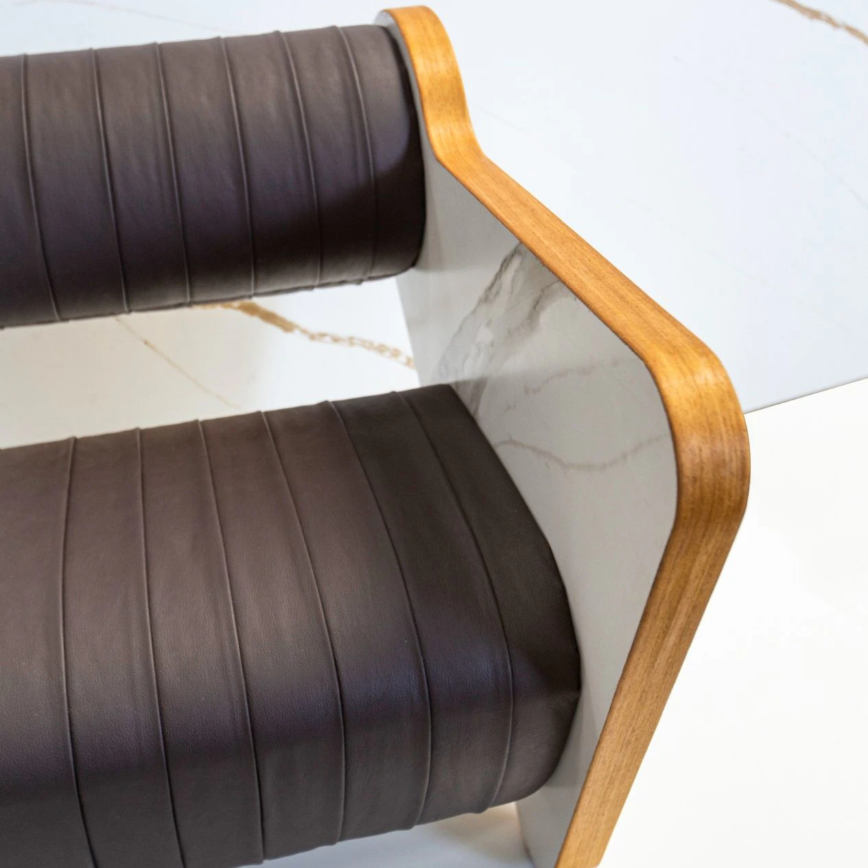 A sculptural chair inspired by Michelangelo’s David