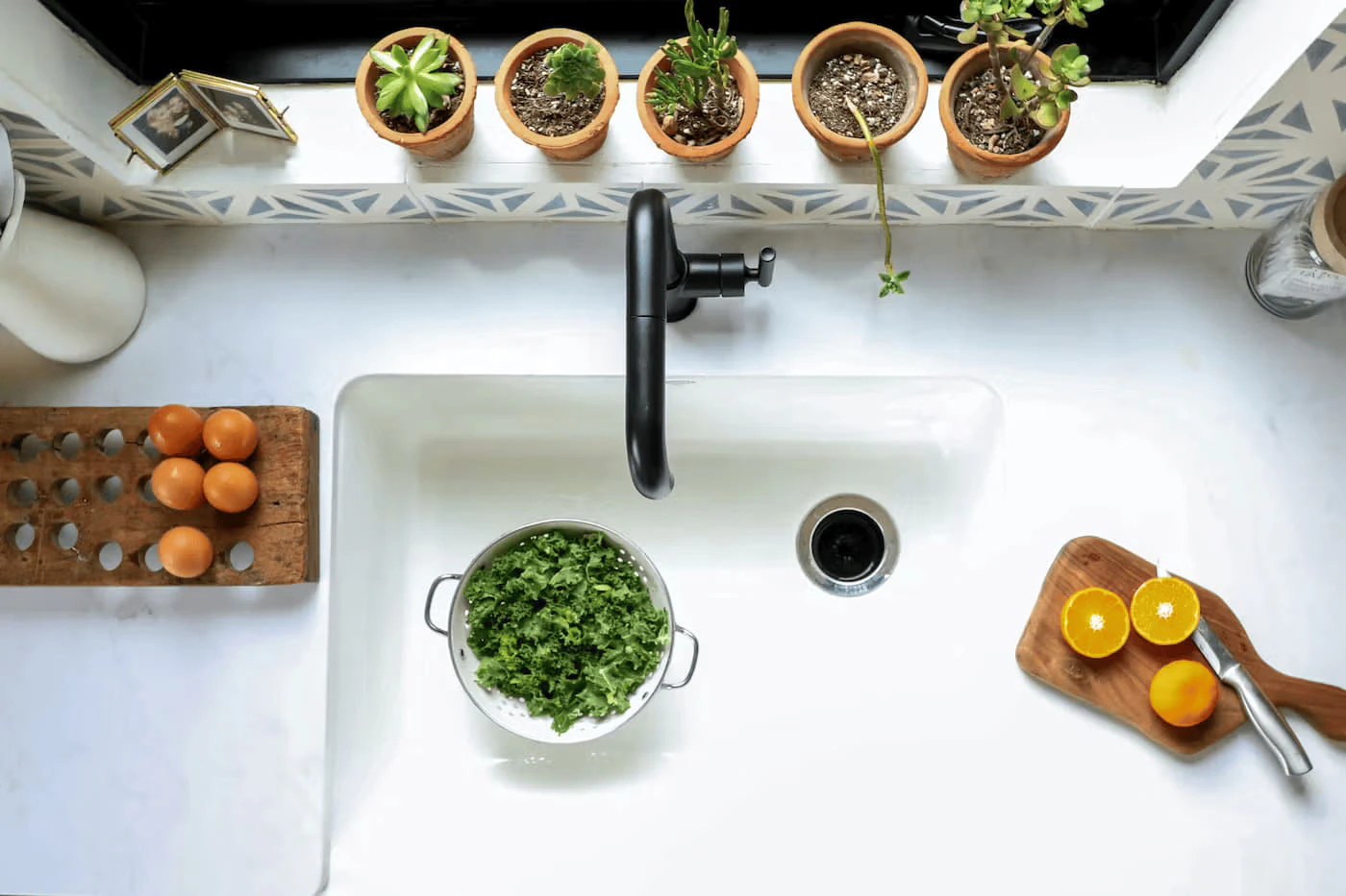 Small kitchen sinks: indispensable - Cosentino Japan