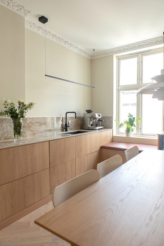 Norwegian artist Marion Ravn's new dream kitchen - Cosentino Japan