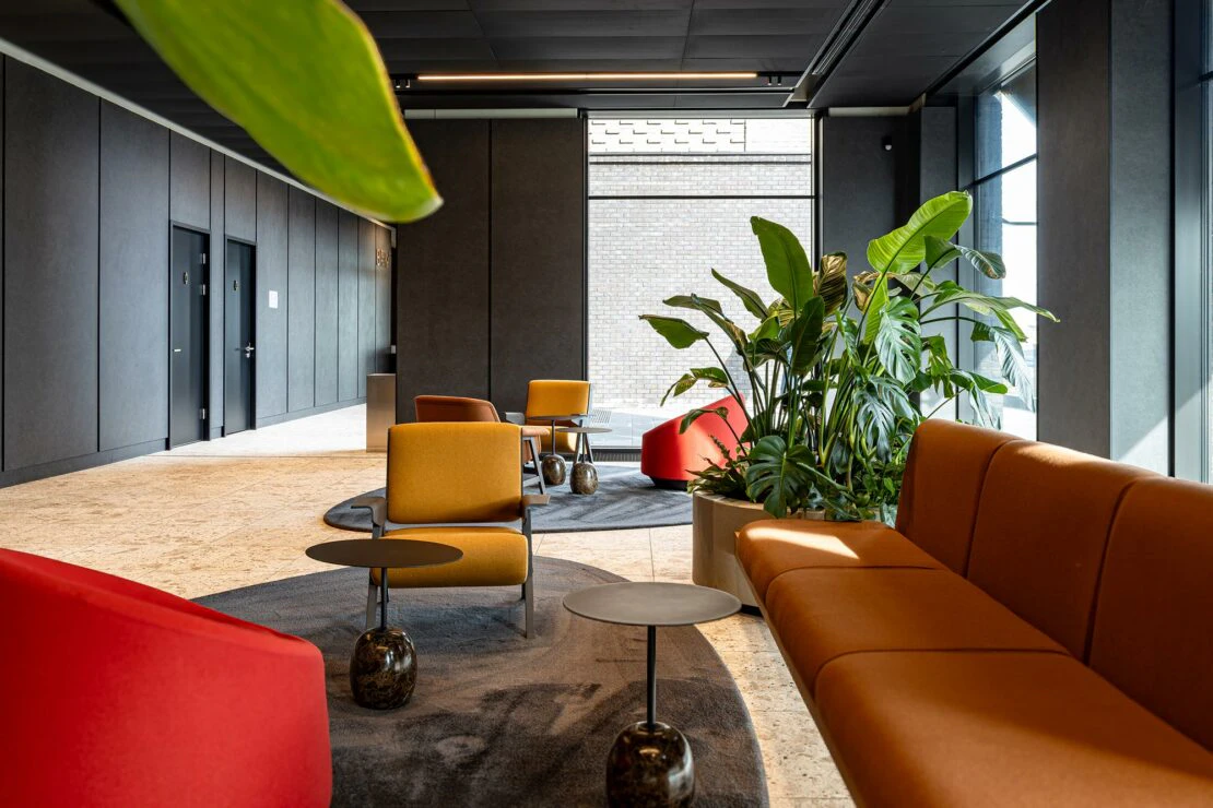The new, polished image of the New Hanza offices in Riga