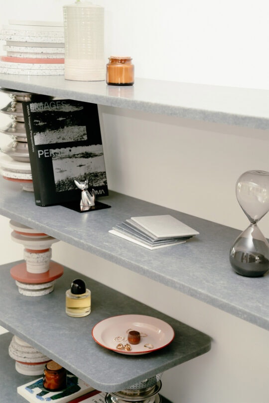 Artist Red Hong Yi creates a unique shelf with the new Earthic surface ...