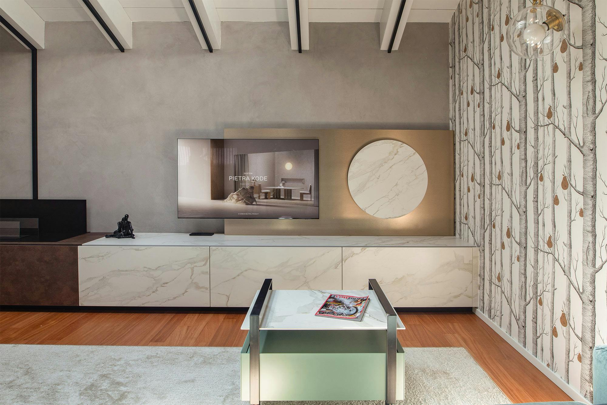 Dekton Morpheus brings light to a modern penthouse in Padua - Cosentino ...