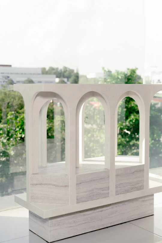 The timeless beauty of the arches in Fabian Tan’s design