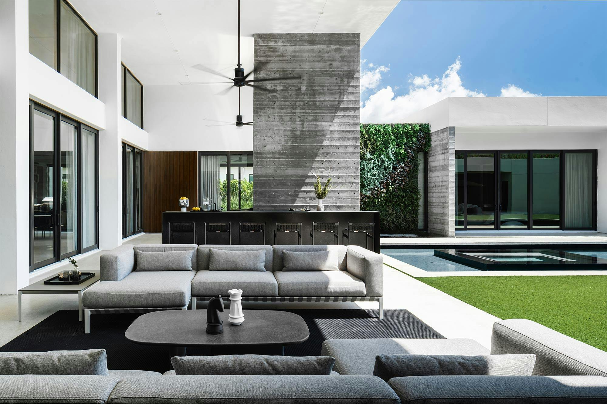 B+G Design bring to life this luxurious and sophisticated South Florida ...