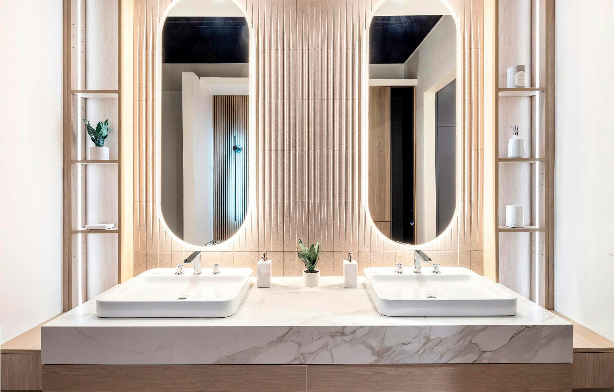 Sustainable washbasins in Mediterranean colours and modern design for ...