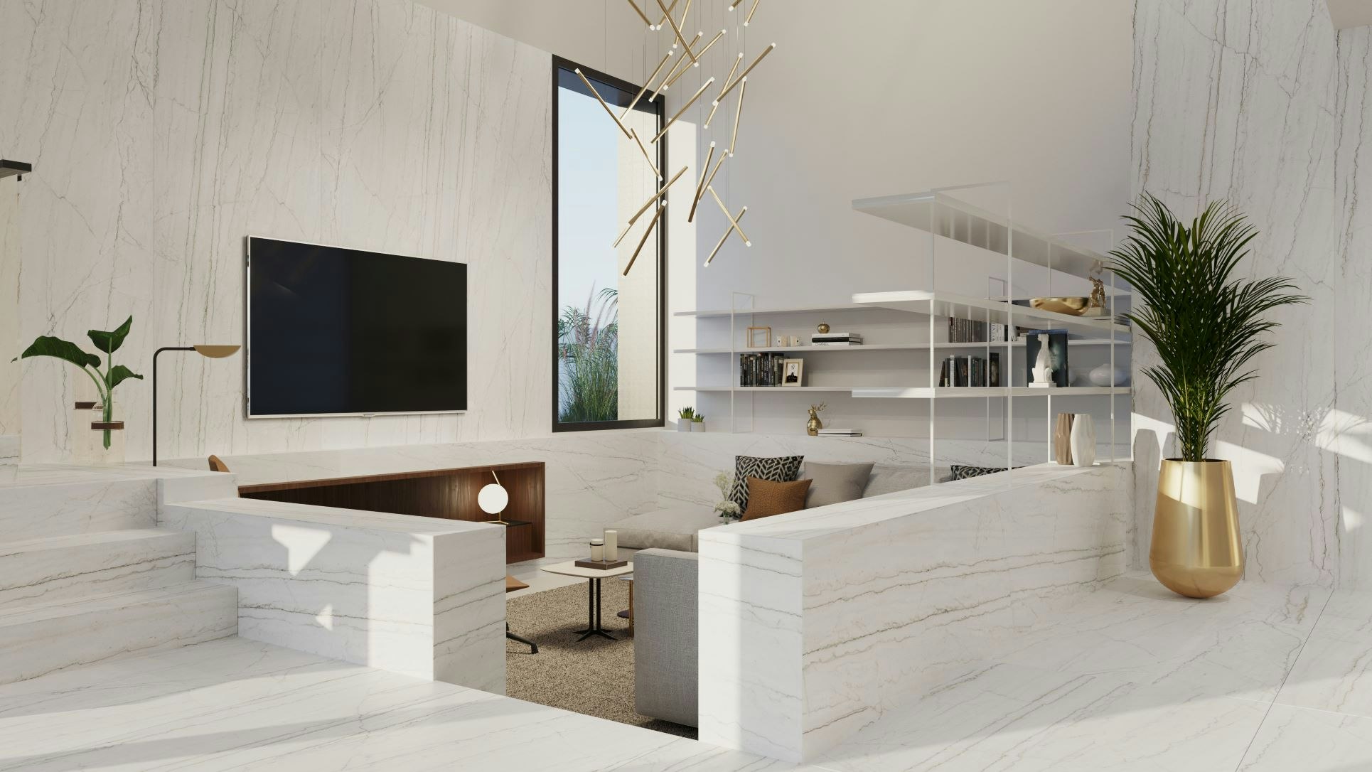The luxury of natural stone: marble-look finishes are back on trend ...