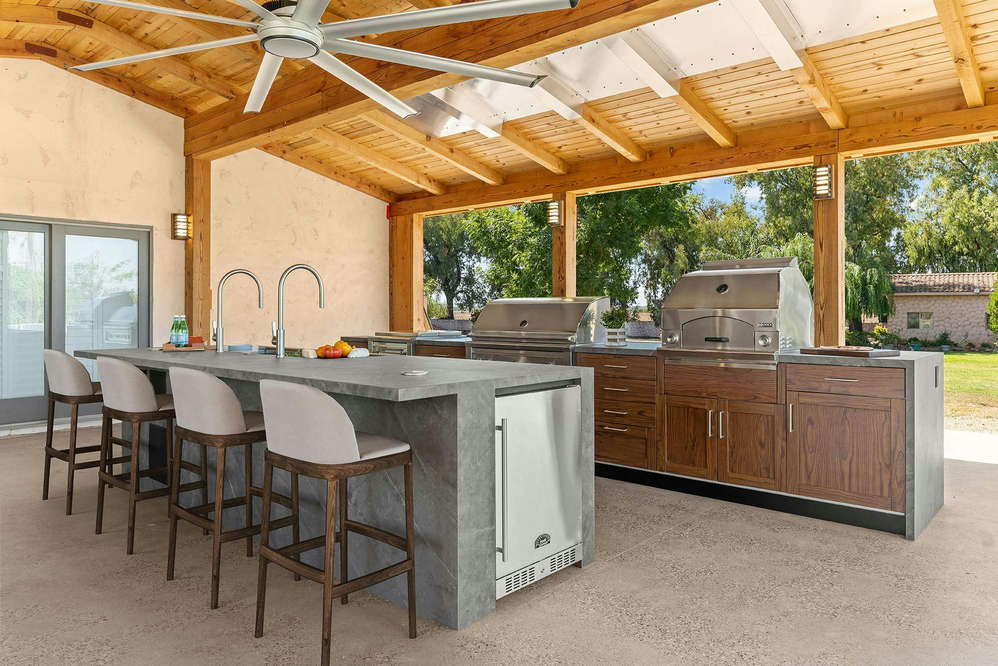 Oliveti kiest Dekton voor zijn buitenkeukens - Cosentino Nederland