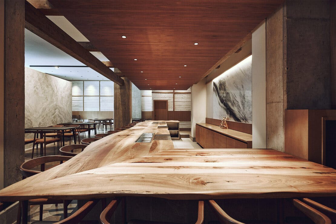 Kappo, the Japanese restaurant in Madrid where Cosentino sits at the table - Cosentino Nederland