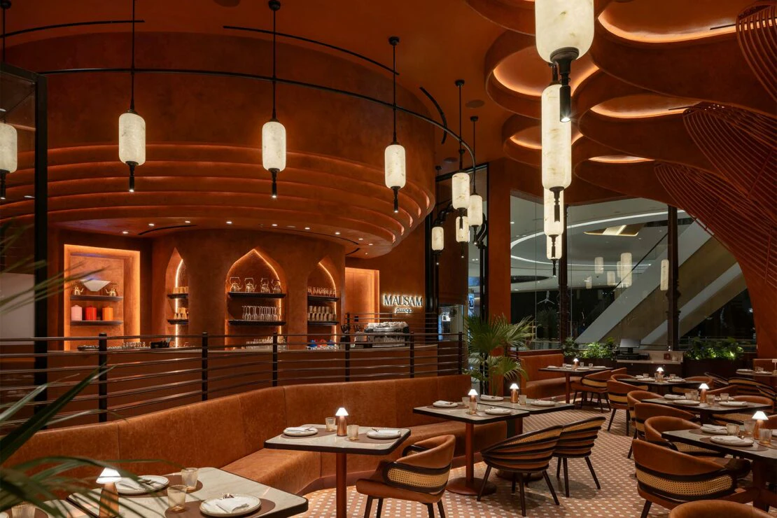 A feast of design and flavours with views of the Burj Khalifa ...