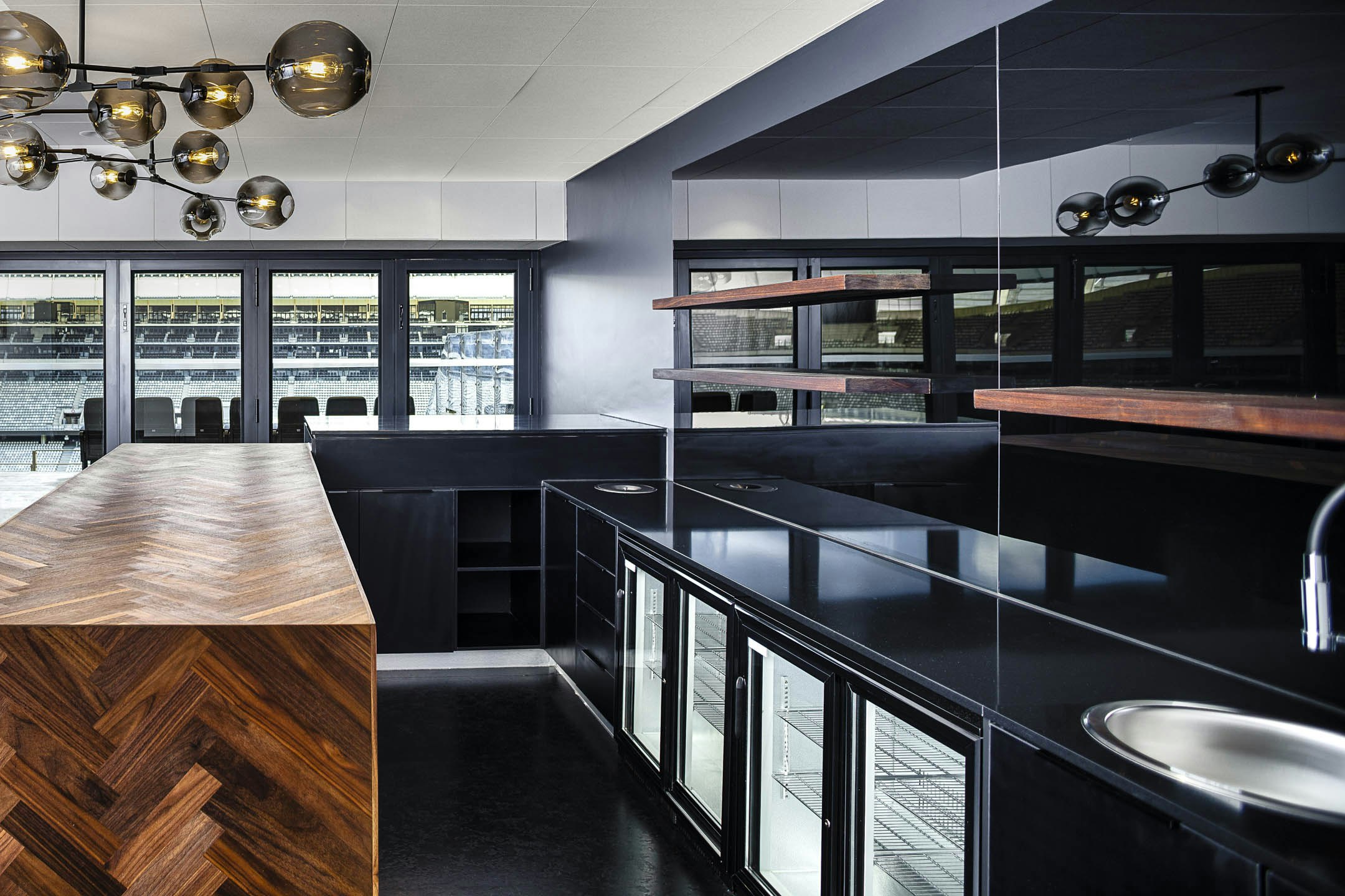 Luxury interior spaces at Cape Town Stadium - Cosentino Brazil