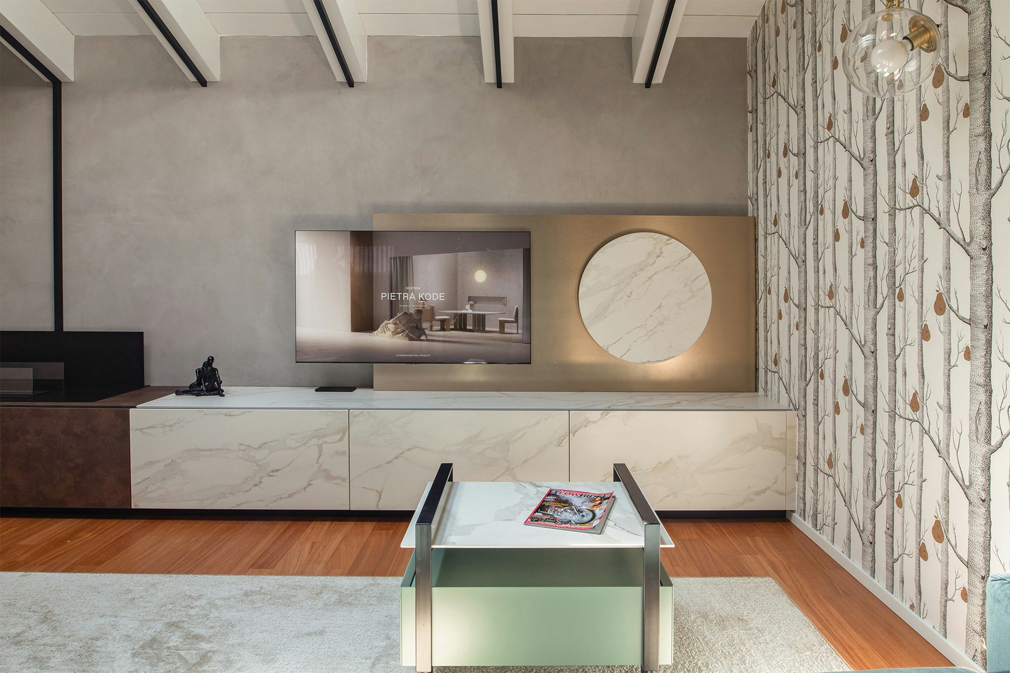Dekton Morpheus brings light to a modern penthouse in Padua - Cosentino Brazil