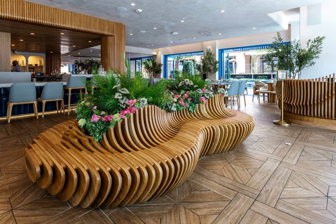 Point of Design brings the essence of Santorini to a Los Angeles Greek ...