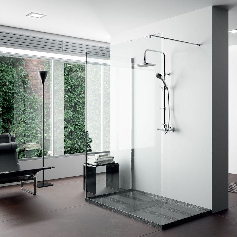 Black shower trays - Cosentino Slovenija