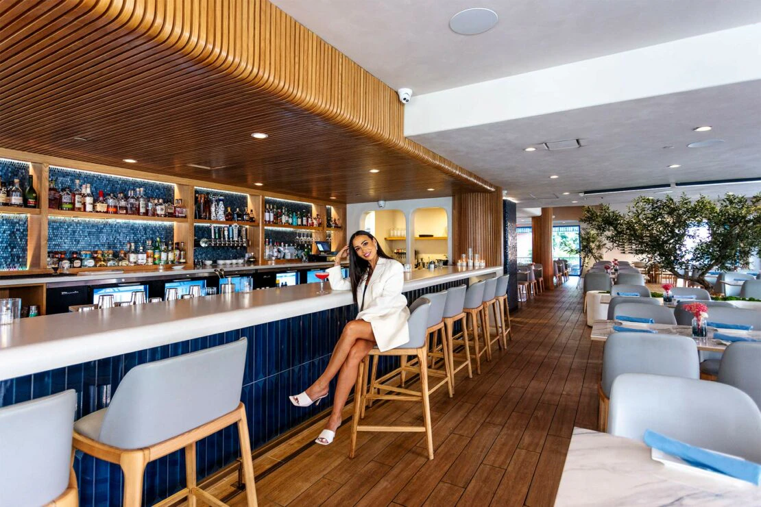 Point of Design brings the essence of Santorini to a Los Angeles Greek ...
