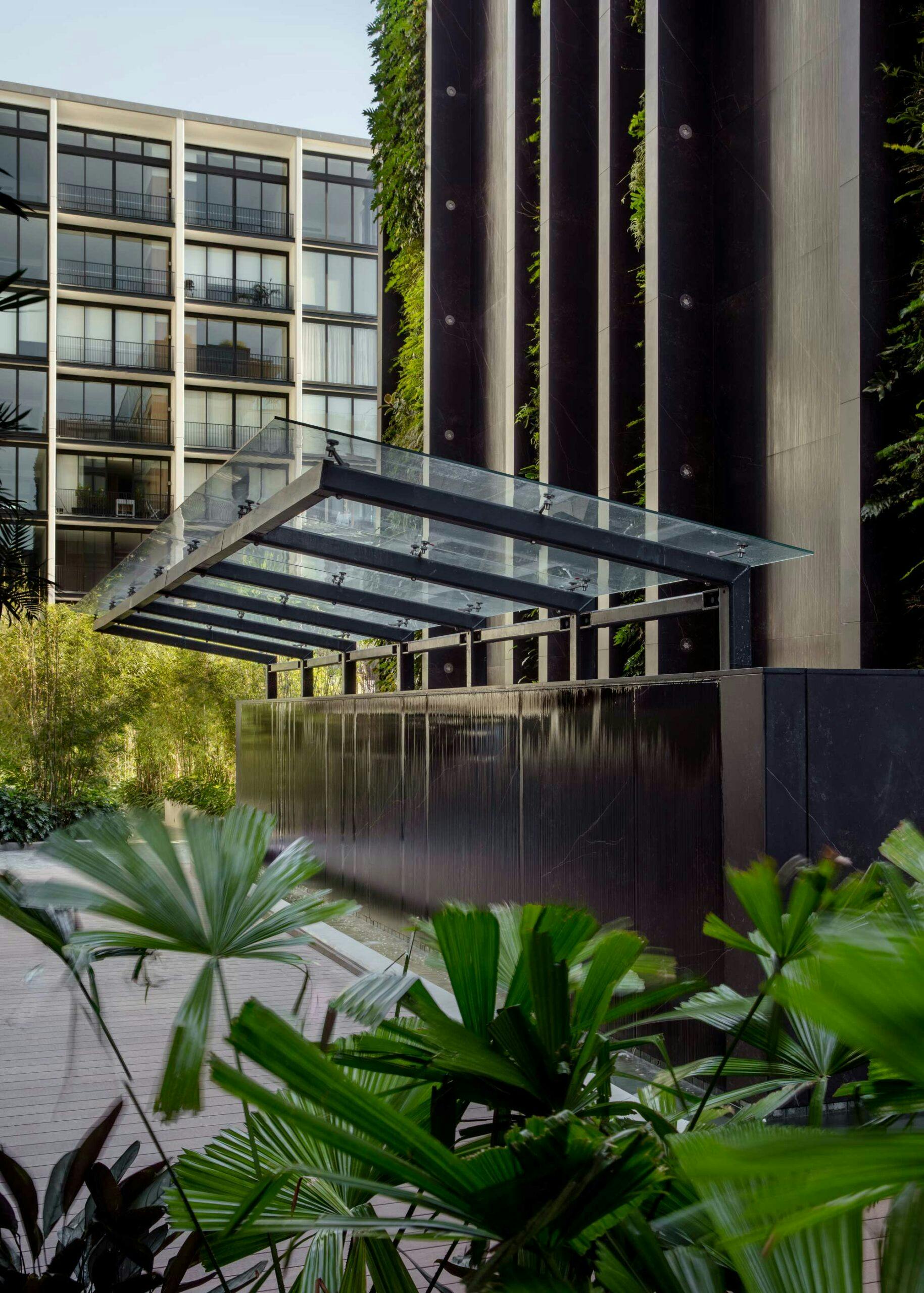 Urban waterfall - Cosentino USA