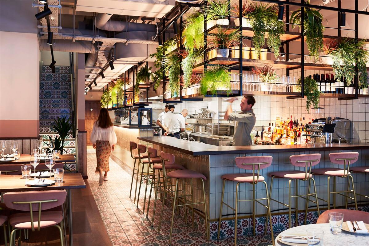 Dekton adds character to a neat and refined London restaurant ...