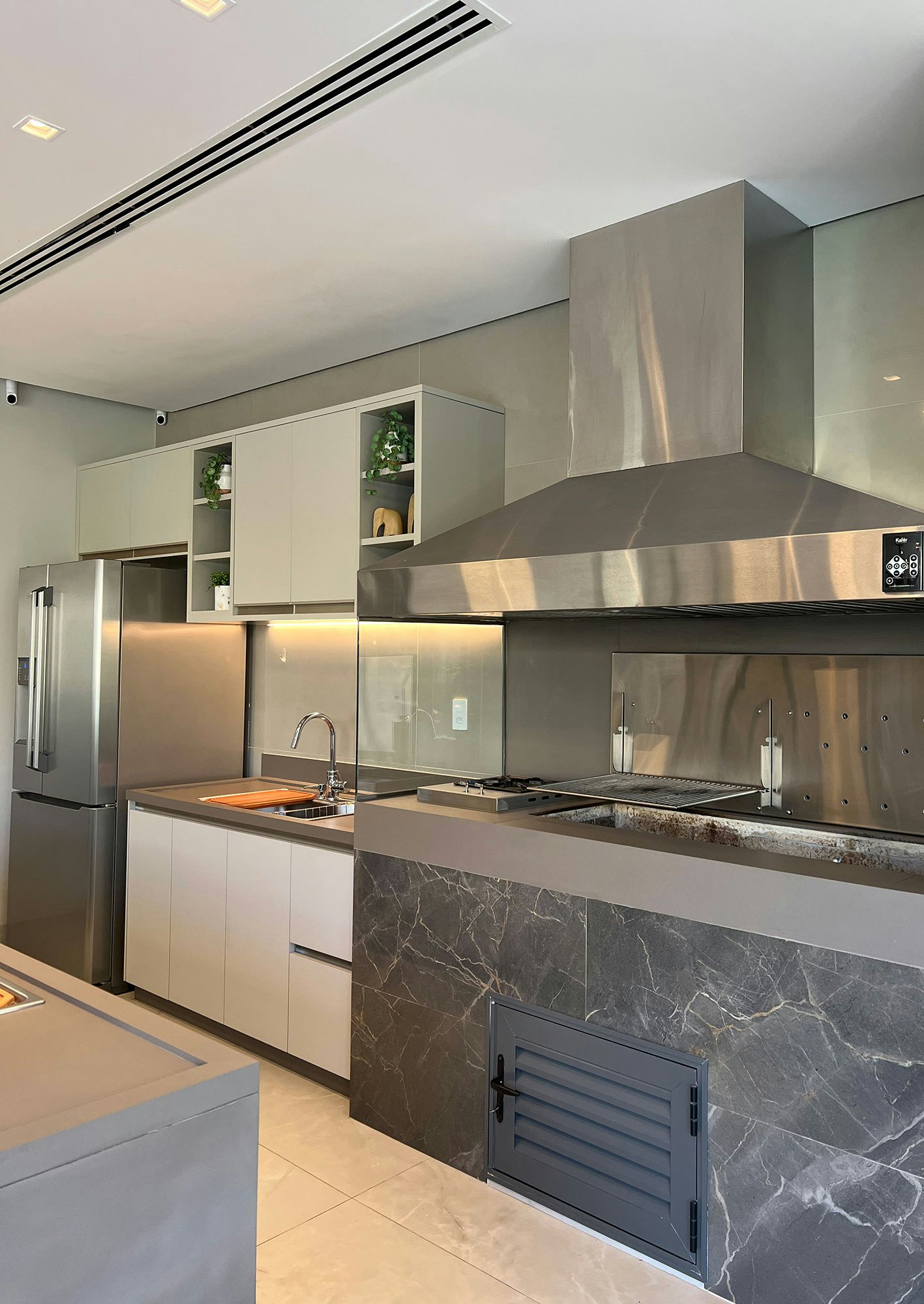 Silestone and Dekton clad the staircase, kitchen and bathrooms of a ...