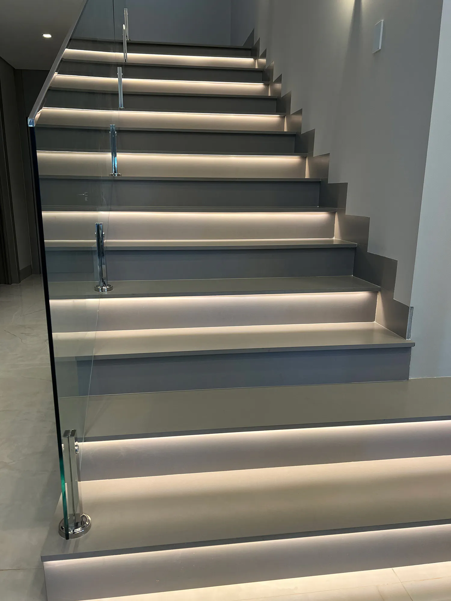 Silestone and Dekton clad the staircase, kitchen and bathrooms of a ...