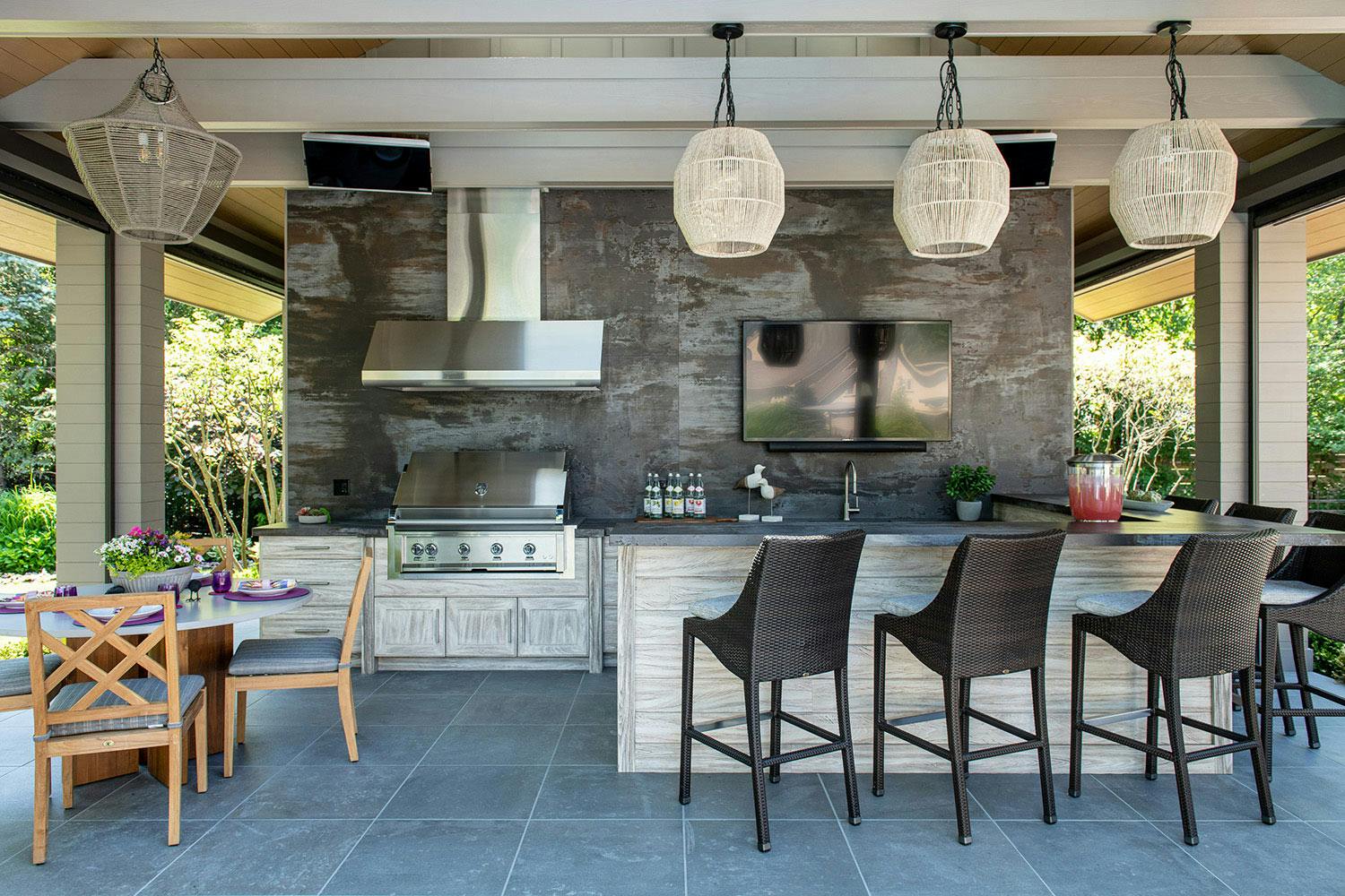 A backyard oasis with a Dekton Trilium ‘wow’ factor - Cosentino USA
