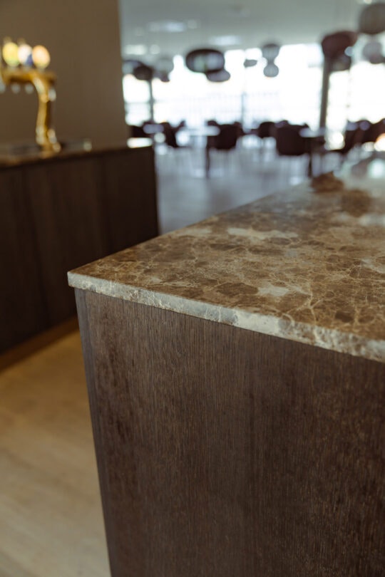 Scalea brings a touch of elegance to the bar area of a professional ...