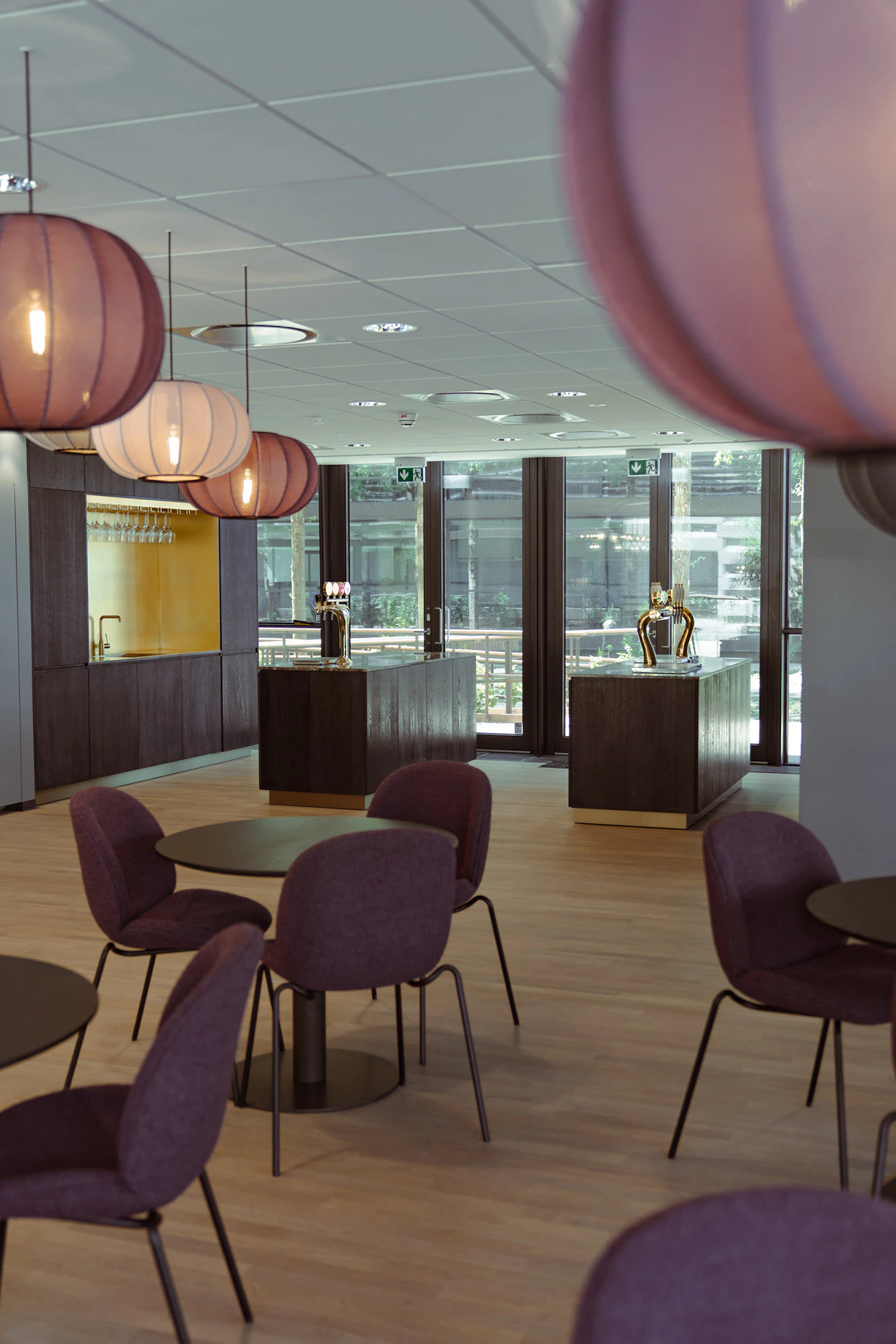 Scalea brings a touch of elegance to the bar area of a professional ...