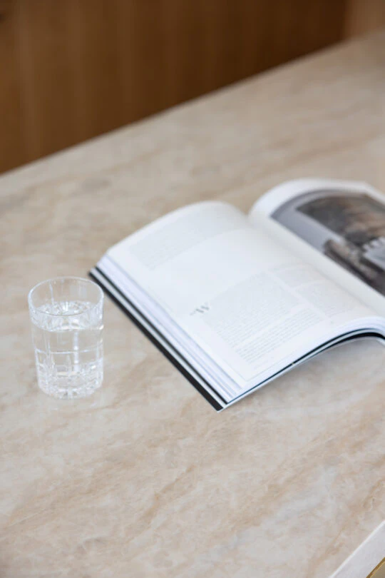 A house with polished, UV-resistant surfaces that feels like a ...
