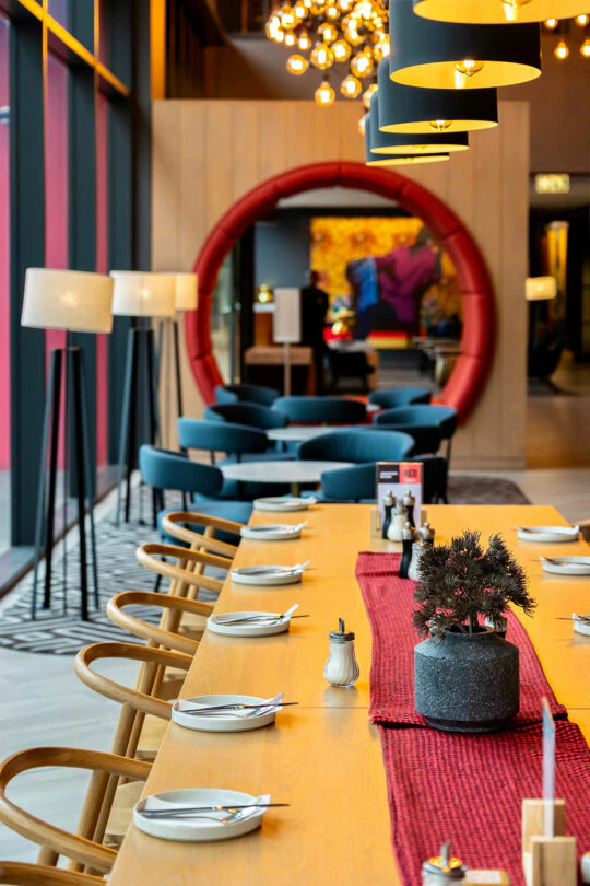 A bold rooftop bar in the heart of Rosebank enhanced by Dekton surfaces ...
